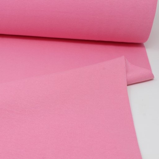 Pink Rib Knit Cuff Fabric | LoveFabric.ie