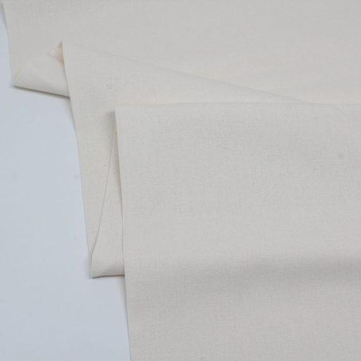Cream - Cotton Fabric | LoveFabric.ie